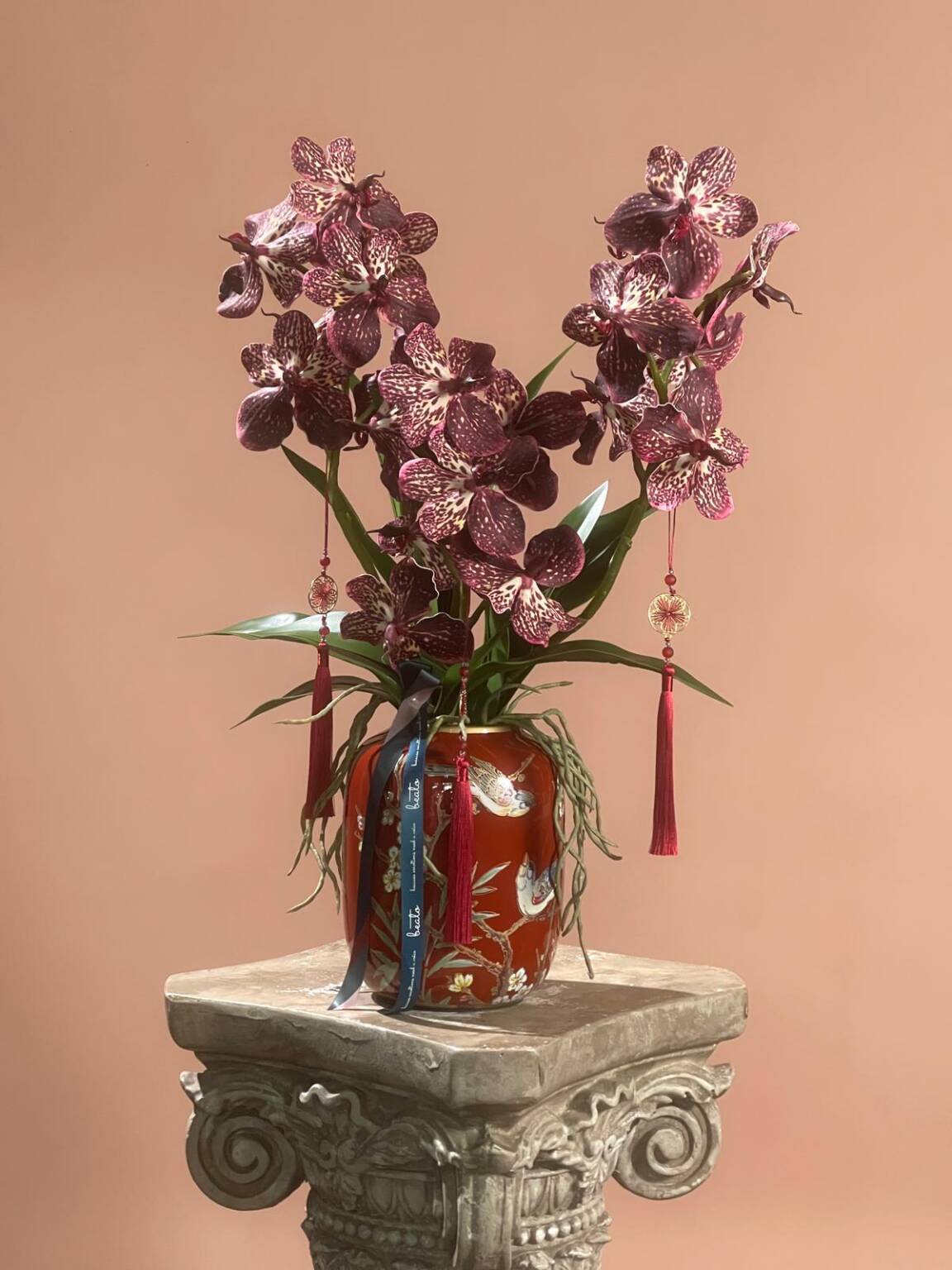 Velvet Prosperity | Silk Flowers (CNY) - Beato Fiore